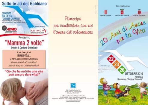 IL "COMITATO PER LA VITA DANIELE CHIANELLI " FESTEGGIA 20 ANNI DI ATTIVITA' - Tuttoggi.info