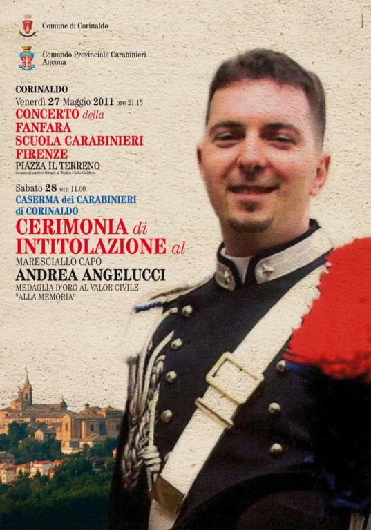LA CASERMA DEI CARABINIERI DI CORINALDO SARÀ INTITOLATA AL MARESCIALLO ...