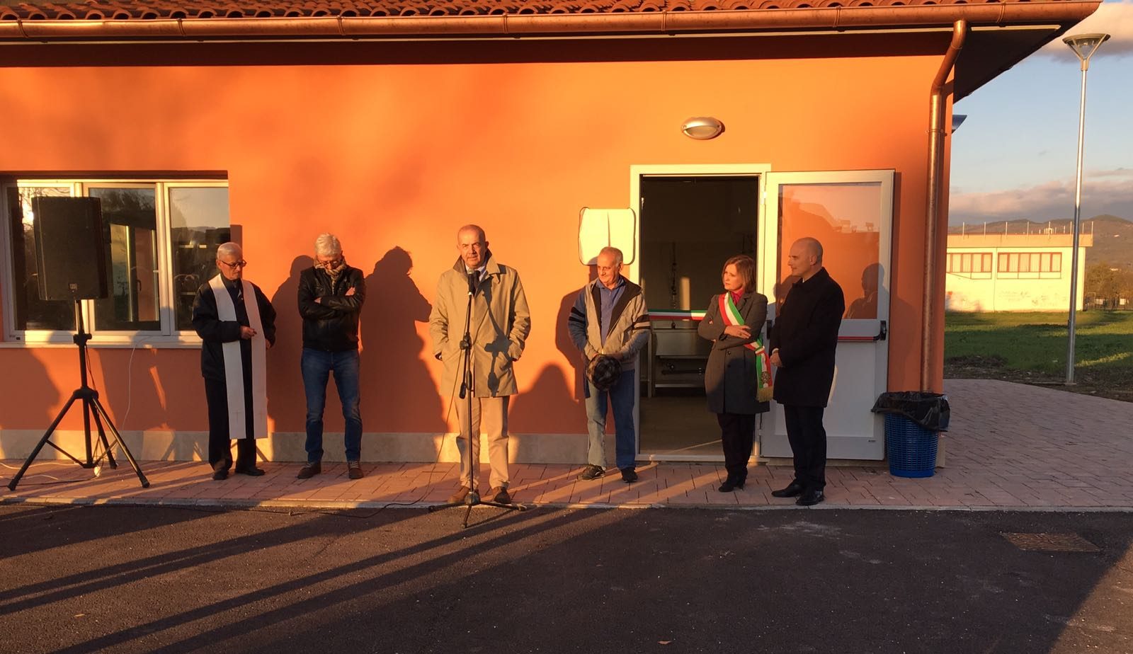 Pistrino, inaugurata nuova area attrezzata per le Associazioni ...